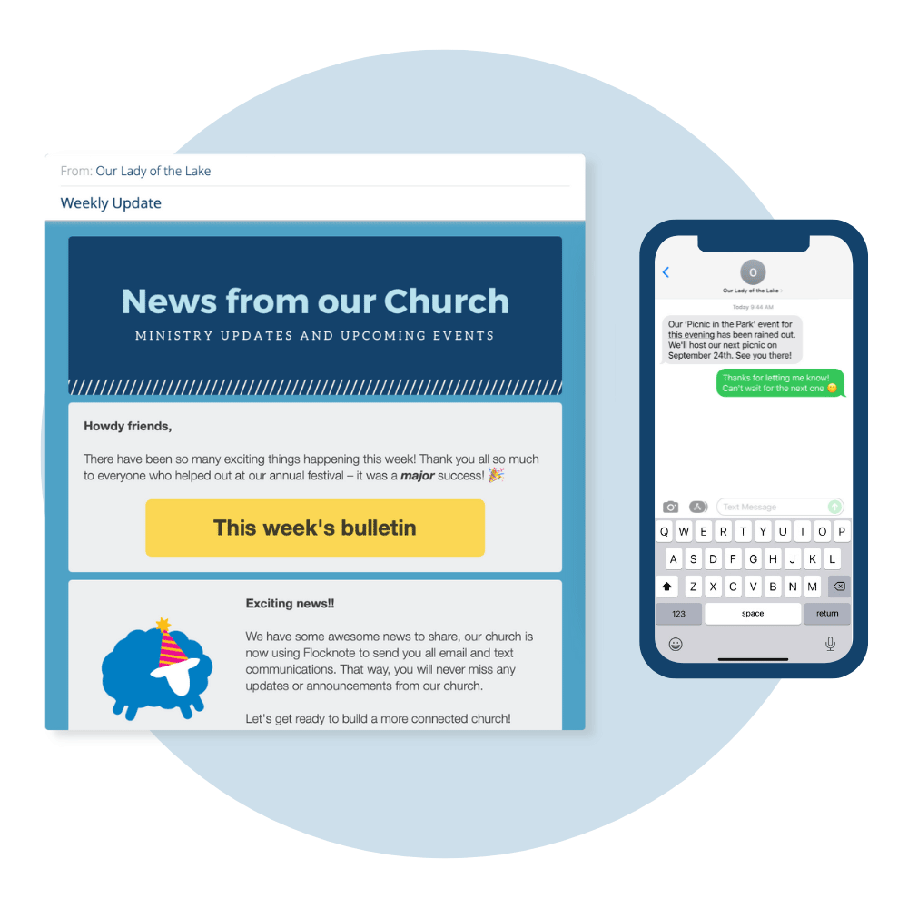 Church Texting with Flocknote